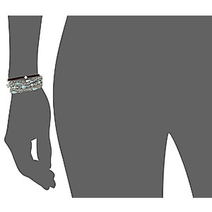 Lucky Brand Mini Lucky Layer Turquoise Bracelet