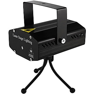 Party Lights,Disco DJ Lights Strobe Light Rave Stage Light Projector Effect Club Light Sound Activated with Remote Control for Parties Home Show Bar Club Birthday KTV DJ Pub Karaoke Christmas Holiday