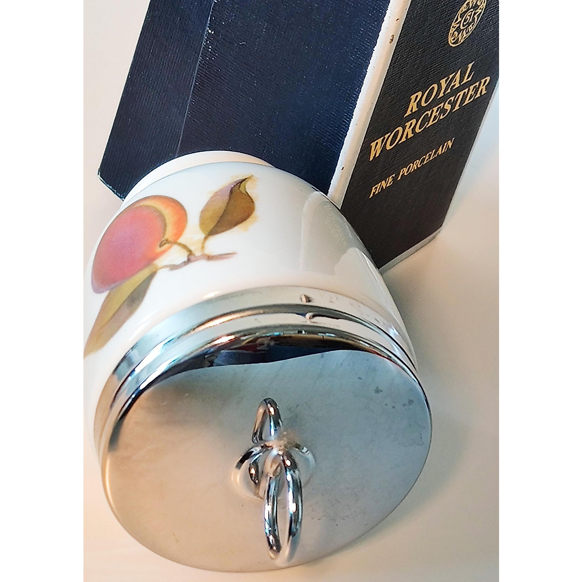 Evesham Vale by Royal Worcester, China Egg Coddler & Lid, King Size