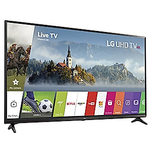 LG Electronics 43UJ6300 43-Inch 4K Ultra HD Smart LED TV (2017 Model)