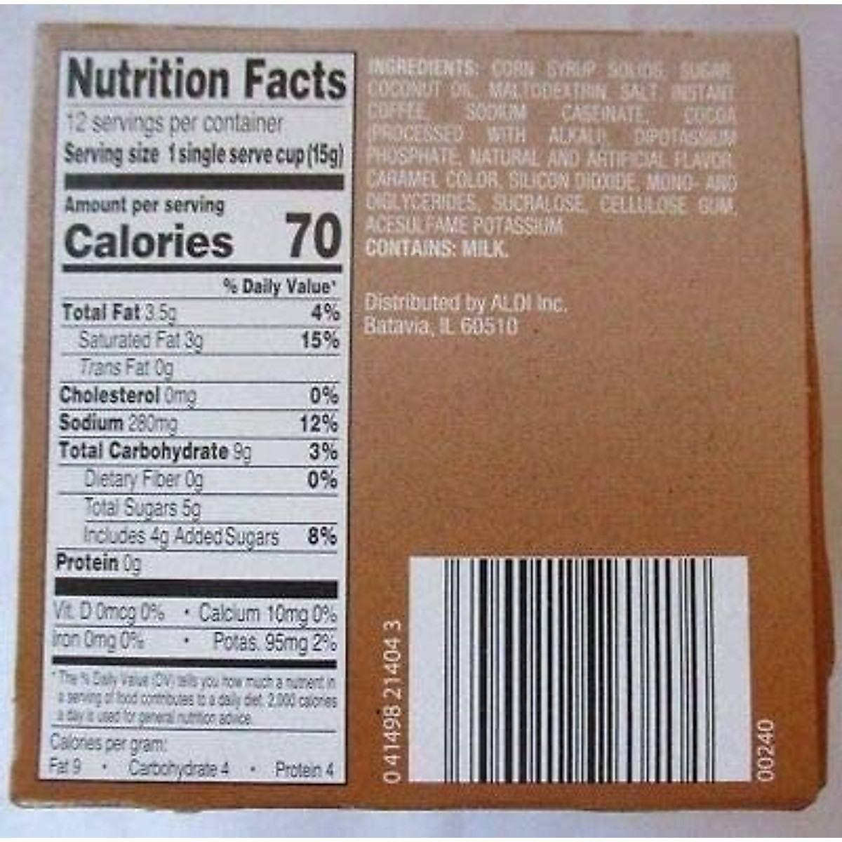 Barissimo Cappuccino Coffee Cocoa Pods 2 Pack K-Cup Compatible (Caramel Cappuccino And French Vanilla Cappuccino)