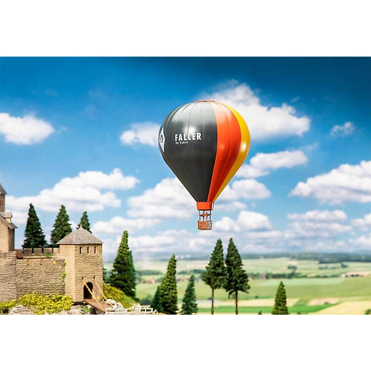 239090 Faller N Scale 1:160 Kit of a Anniversary Model Hot air Balloon 75 Years of Faller