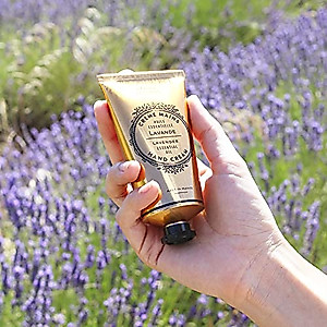 Panier des Sens Lavender Hand cream for dry cracked hands with Olive oil - Made in France 97% natural - 2.6floz/75ml