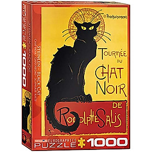 EuroGraphics Chat Noir by Steinlen 1000 Piece Puzzle (6000-1399)