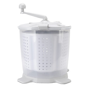 Portable Washing Machine 2 in 1 Hand Crank Mini Clothes Spin Dryer for Dorms, Apartments, Camping, RV - Washer and Dryer - Manual Non Electric