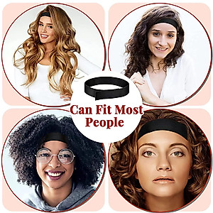 XKDOUS Elastic Band for Sewing, 1 Inch 14 Yards Elastic Bands for Sewing Waistband and Pants Waist, Black Knit Elastic Band for wig, High Elasticity