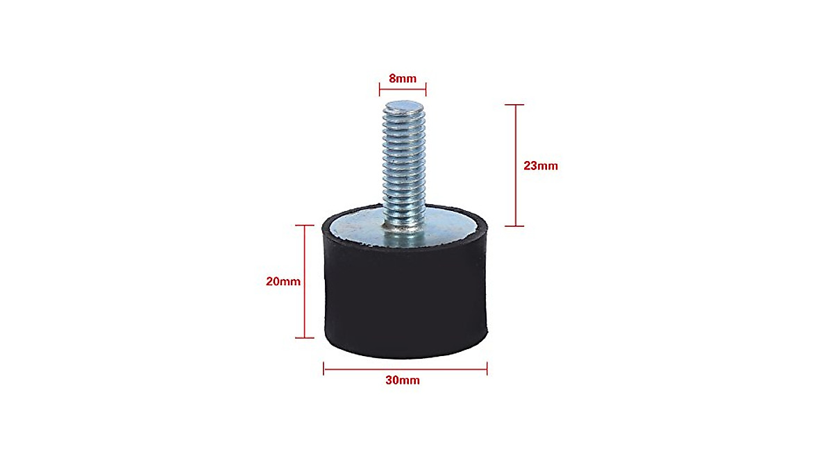 M8 Rubber Mounts - Shock Absorber & Anti Vibration Bobbins