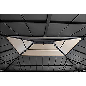 ADUH Outdoor Tent Solid Wood Patio Gazebo Very Strong (Color : D, Size : 9.4H x 11W x 13D)