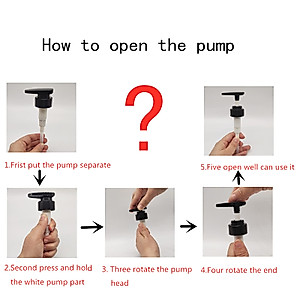 300ml Travel Shampoo Bottles Refillable,Empty Pump Plastic Dispensers 10 oz Shower Containers for Shampoo Conditioner Body Wash (Blue,1 Set)