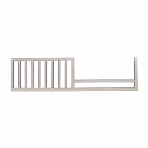 Toddler Bed Safety Guard Rail for Dolce Babi Cribs | Multiple Finishes Available (Seashell)
