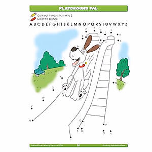 School Zone - Alphabet Stickers Workbook - 64 Pages, Ages 3 to 6, Preschool to Kindergarten, 267 Stickers, ABCs, Printing Letters, Phonics, and More (School Zone Stuck on Learning® Book Series)