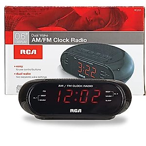 RCA Dual Wake Clock Radio