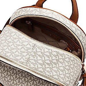 MICHAEL KORS(マイケルコース) Women Rhea MD Backpack 30S7GEZB1B 150 Rear Zip, Vanilla, One Size