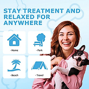 PUPCA Portable Red Light Therapy for Dogs, Handheld Cold Laser Therapy Vet Device & Infrared Light Therapy for Pet, Light Therapy for Pain Relief, Muscle & Joint Pain from Dog Arthritis