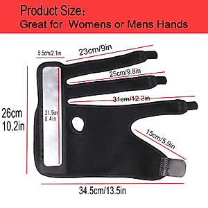 Trigger Finger Splint Finger Brace – Help Mallet Fingers or Hand Splint for Metacarpal Fractures Broken Fingers, Injuries, Arthritis, Trigger Finger, Tendonitis and Pain Relief