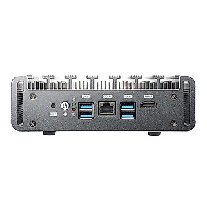 Firewall Hardware, VPN, Network Security Appliance, Router PC, Intel I5 8250U, RS36, AES-NI/6 x I211 Gigabit Nics/4USB3.0/COM/HDMI/Fanless, (Barebone, NO RAM, NO Storage, NO System)