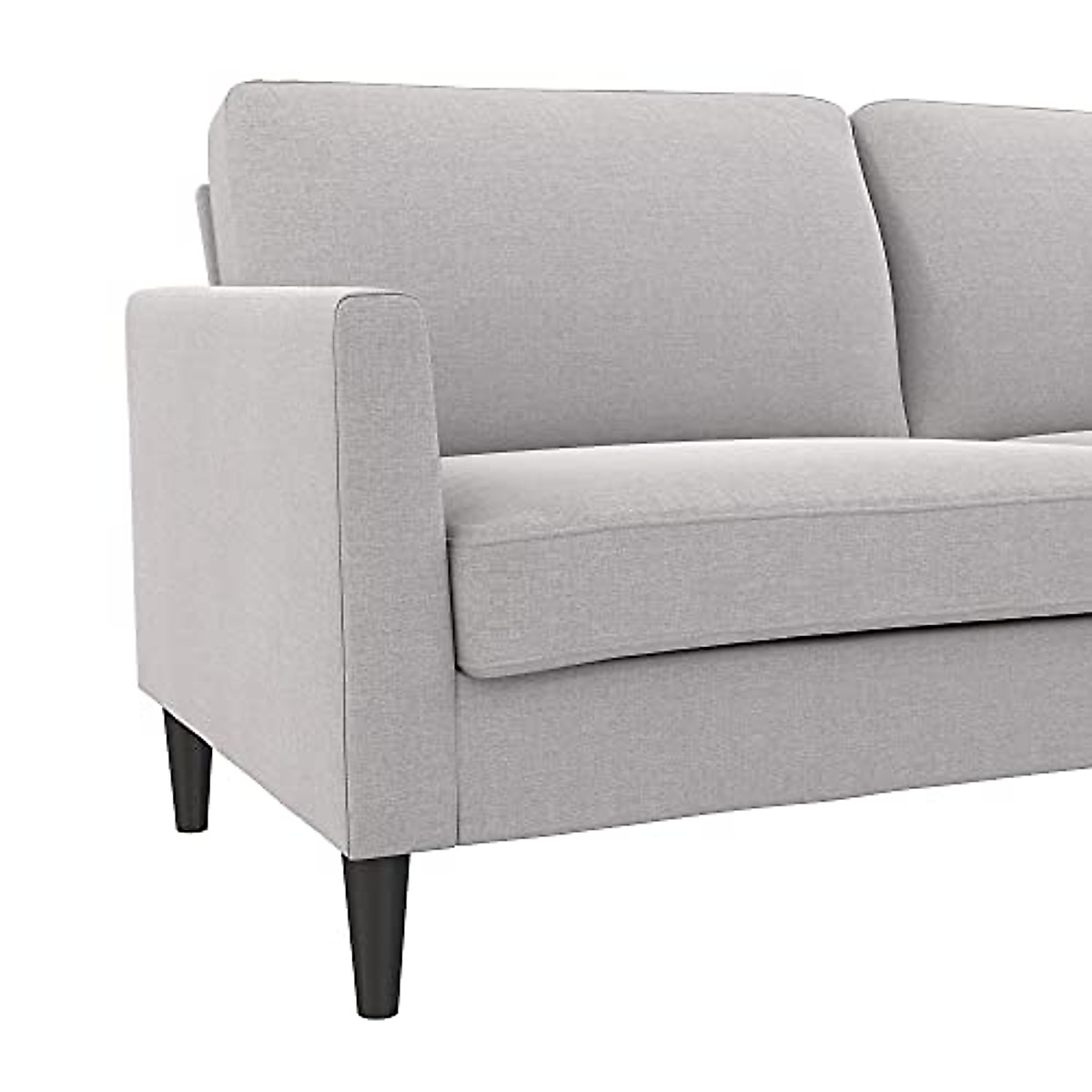 Mr. Kate Winston Sofa with Pocket Coils, Light Gray Linen