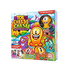 WHAT DO YOU MEME? Toe Cheese Chase - The Silly Board Game for Family Game Night