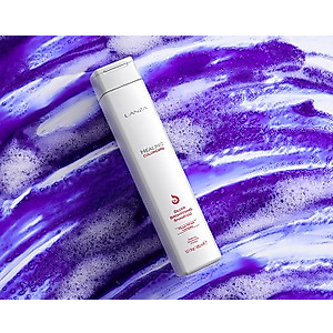 L'ANZA Healing ColorCare Silver Brightening Shampoo, for Silver, Gray, White, Blonde & Highlighted Hair, Boosts Shine and Brightness while Healing, Controls Unwanted Warm Tones (10.1 Fl Oz)