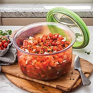 Defresit 2Pcs Guacamole Keeper-4 Cups with Airtight Lid Fresh Longer Guacamole Saver Food Storage Containers for Dips-