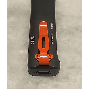 Orange Steel Pocket Clip For Streamlight Wedge 88810 88811 XT 88812 Flashlight