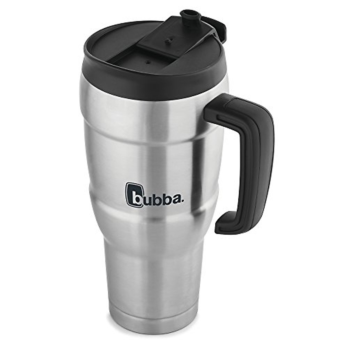Bubba Hero XL Vacuum-Insulated Stainless Steel Travel Mug, Large Travel Mug with Leak-Proof Lid & Sturdy Handle, Keeps Drinks Cold up to 21 Hours or Hot up to 7 Hours, 30oz Stainless Steel