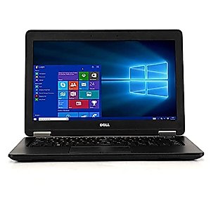 Dell Latitude E7250 12.5in FHD Ultrabook Business Laptop Computer, Intel Core i7-5600U up to 3.2GHz, 8GB RAM, 512GB SSD, AC WiFi + BT, USB 3.0, HDMI, Backlit KB, Windows 10 Pro (Renewed)