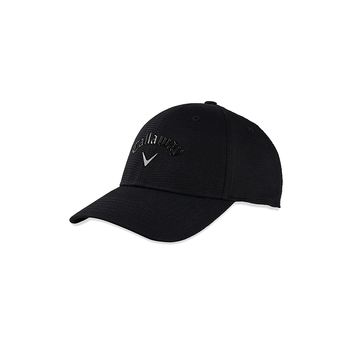 Callaway Unisex Adult Baseball Cap Hat, Black/Black