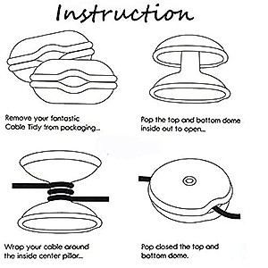 FveBzem 5 Packs Tangle-Free Cable Turtle Organizer Case Cord Keeper Cable Wrap Winder Earbuds Keeper Headphone Storage Case Cord/Wire Shortener Cable Cord Manage Case Charging/Lightening Cable Keeper