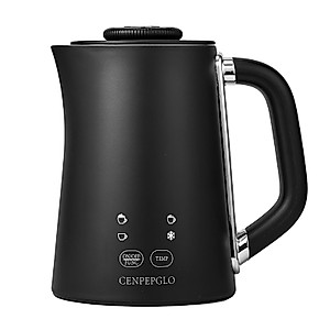 Cenpepglo Electric Milk Frother,4 In 1 Milk Steamer 16.9oz/500ml Automatic Warm and Cold Foam Maker and Milk Warmer for Coffee, Latte, Cappuccino, Macchiato, Hot Chocolate