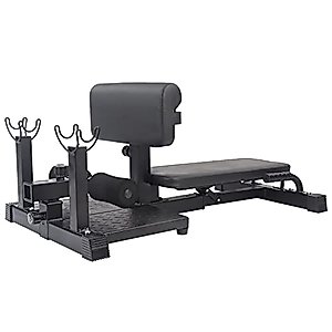 NEWAN Sissy Squat Machine，Multi-Function Deep Strength Training Leg /Sit Up Exerciser,Workout Equipment for Home, Gym