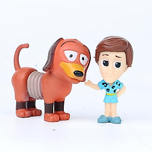 17 PCS Mini Figurines Set-Lovely Action Figures for Birthday Party Decoration, Cupcake Toppers