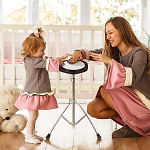 Giantex Foldable Glockenspiel Xylophone 30 Note, with Wood Base and 30 Metal Keys, 2 Mallets, Carrying Bag, Professional Glockenspiel Xylophone Percussion Instrument for Adults and Kids