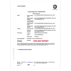 iwillink Waterproof RJ45 Coupler, Shielded Female to Female Waterproof Ethernet Coupler, IP68 Ethernet Outdoor LAN Cable Connector for Cat5e/Cat6/Cat7 Ethernet Cable PoE, (5 Pack)
