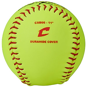 Champro 11" Recreational Fast Pitch Softballs with Durahide Cover, 12 Pack
