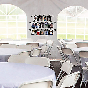 Big Dot of Happiness Adult 50th Birthday - Gold - DIY Birthday Party Decor - Picture Display - Photo Banner