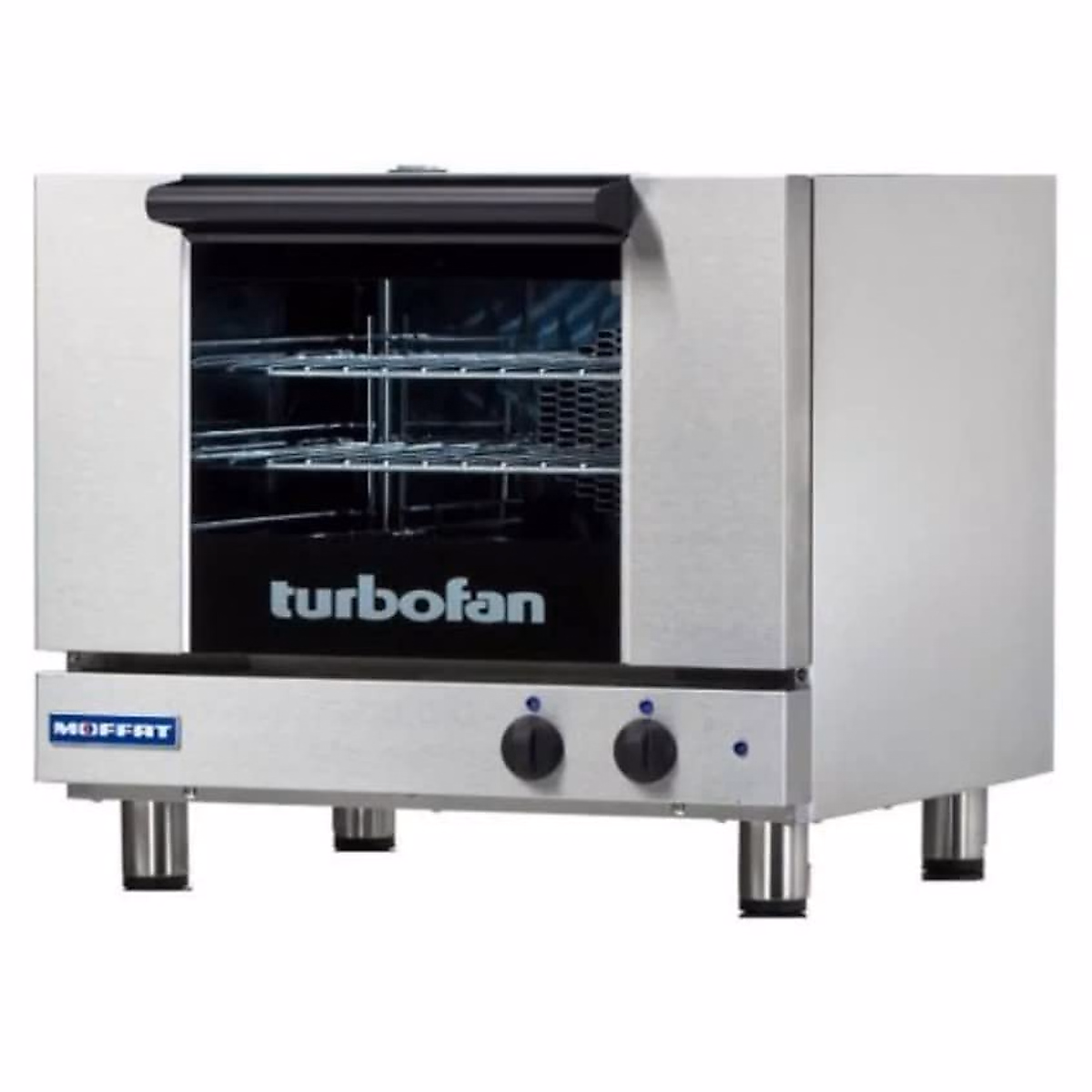 Moffat E22M3 24" Stainless Steel Convection Oven, Electric Half Size 1 Deck