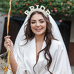 Pearl Bride Headband to be Bride Pearl Hairband for Wedding Bridal Shower Valentine's Day Engagement Party Decorations Women's Hairband Parties Gift Bridal Party Accessories One Size Fit All