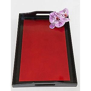 Red Lacquer Tray - 10"x15" - Hand Made in Vietnam