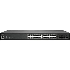 Sonicwall 02-SSC-2468 24 Port Gig Poe Switch 4 Sfp P