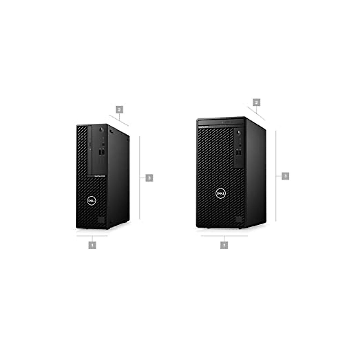 Dell Optiplex 3000 3090 SFF Small Form Factor Desktop Computer Tower (2021) | Core i5-4TB SSD Hard Drive - 16GB RAM | 6 Cores @ 4.5 GHz Win 10 Home