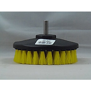 S.M. Arnold 83-062 Cordless Drill Brush - Medium Duty (Yellow Bristle)