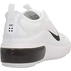 NIKE Women's Running Shoe, White Black, 7.5 US