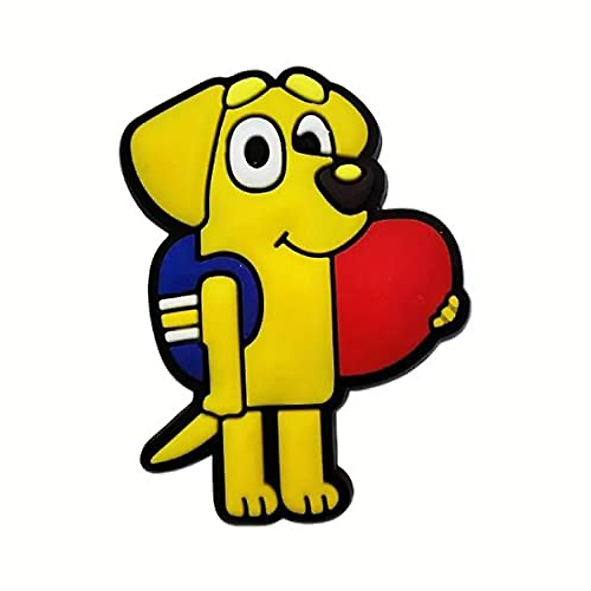 38pcs Blue Dog Cartoon Shoe Charms! Dog Shoe Decoration Charms For Clog Sandals Shoes! Cute Pin Shoe Accessories For Kids Girls Boys Party Favors Birthday Gifts!