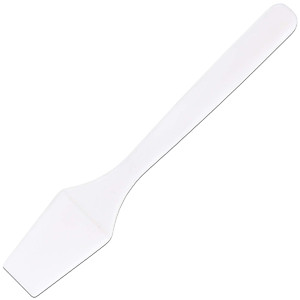 PANA (200 Pieces of White Color Cosmetic Make Up Disposable Plastic 2.5" Spatulas Skin Care Facial Cream Mask Spatula