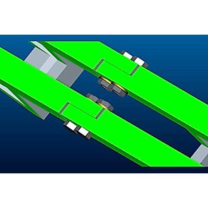 Aopin M6 x 150mm Hex Head Bolts Screws Grade 5.8 Stainless Steel, Fasteners Fully Machine Threaded SUS304 4 Pcs