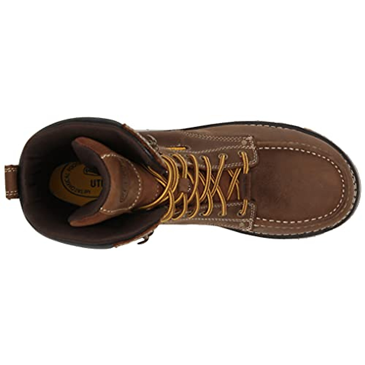 KEEN Utility Men's Cincinnati 8" Waterproof Composite Toe Wedge Work Boots, Belgian/Sandshell, Numeric_11 Wide