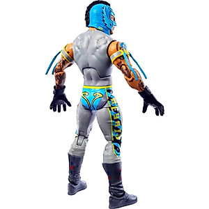 Mattel WWE Elite Collection Top Picks Action Figure & Accessories Set, Rey Mysterio 6-inch Collectible with Articulation & Interchangeable Parts