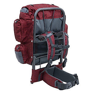 ALPS Mountaineering Rock 34L, Heather Red/Gray, 34 Liters
