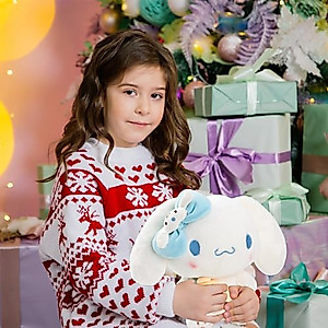 15.7" Cute Anime Plush Doll, Lovely Plush Stuffed Animal, Anime Cute Soft Plush Figure Toy, Pillow Plush Gift Filler Birthday Gift for Kids (Cinna)